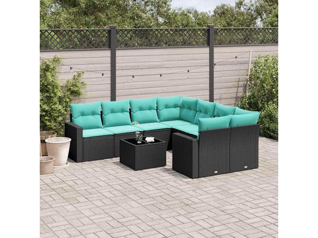 Click here for vidaXL Patio Sofa Set with Cushions Outdoor Furnit... prices