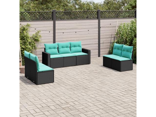 Click here for vidaXL Patio Sofa Set with Cushions Outdoor Furnit... prices
