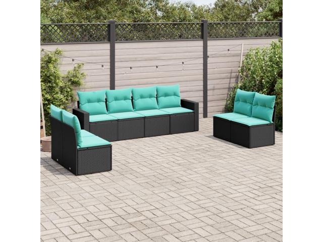 Click here for vidaXL Patio Sofa Set with Cushions Outdoor Furnit... prices