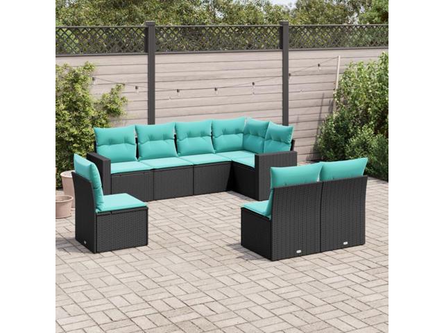 Click here for vidaXL Patio Sofa Set with Cushions Outdoor Furnit... prices