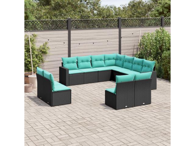 Click here for vidaXL Patio Sofa Set with Cushions Outdoor Furnit... prices