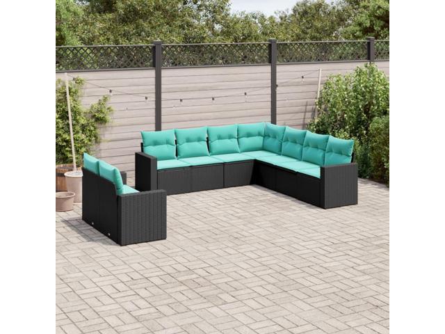 Click here for vidaXL Patio Sofa Set with Cushions Outdoor Furnit... prices