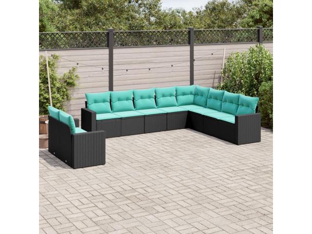 Click here for vidaXL Patio Sofa Set with Cushions Outdoor Furnit... prices