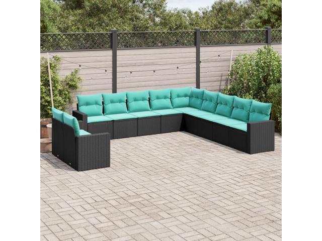Click here for vidaXL Patio Sofa Set with Cushions Outdoor Furnit... prices