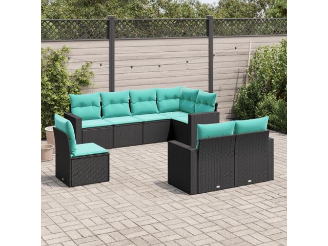 Click here for vidaXL Patio Sofa Set with Cushions Outdoor Furnit... prices