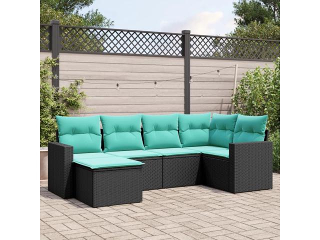 Click here for vidaXL Patio Sofa Set with Cushions Outdoor Furnit... prices