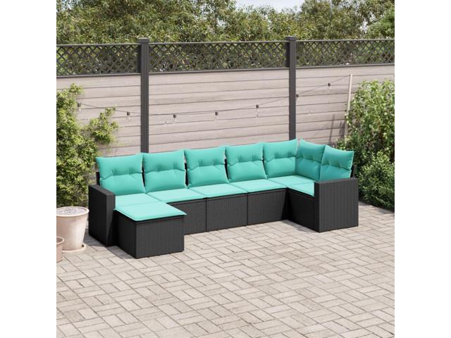 Click here for vidaXL Patio Sofa Set with Cushions Outdoor Furnit... prices