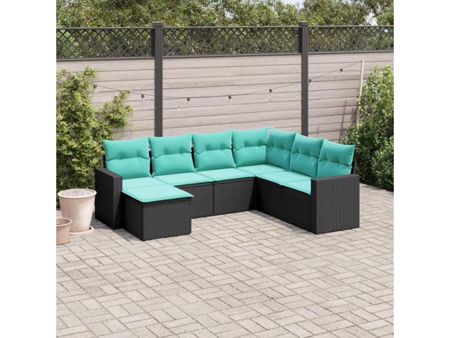 Click here for vidaXL Patio Sofa Set with Cushions Outdoor Furnit... prices