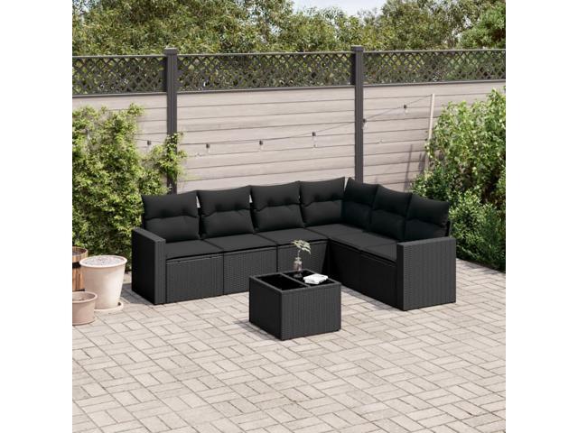 Click here for vidaXL Patio Sofa Set with Cushions Outdoor Furnit... prices