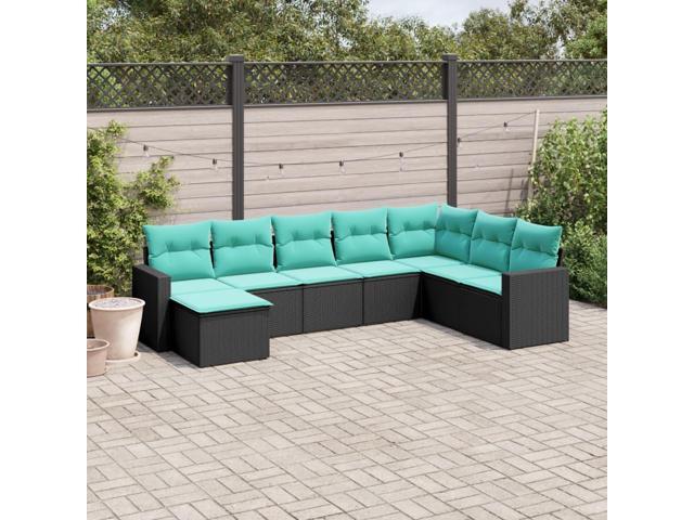 Click here for vidaXL Patio Sofa Set with Cushions Outdoor Furnit... prices
