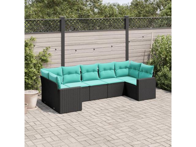 Click here for vidaXL Patio Sofa Set with Cushions Outdoor Furnit... prices