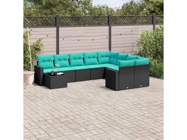Click here for vidaXL Patio Sofa Set with Cushions Outdoor Furnit... prices
