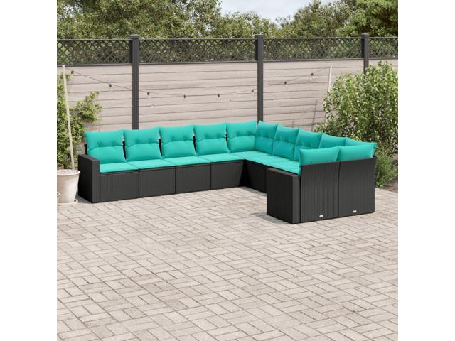 Click here for vidaXL Patio Sofa Set with Cushions Outdoor Furnit... prices