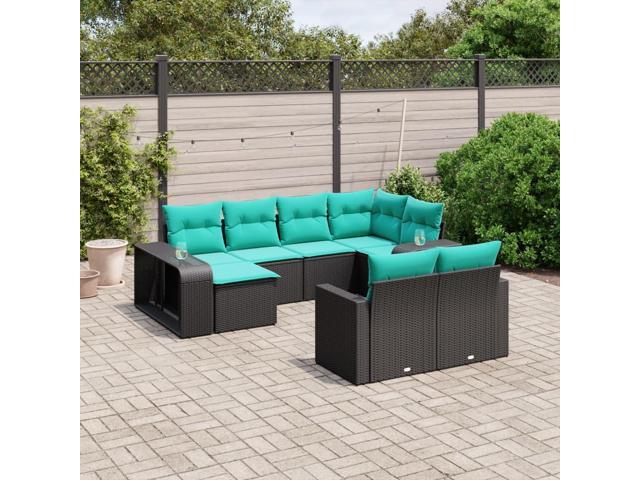 Click here for vidaXL Patio Sofa Set with Cushions Outdoor Furnit... prices