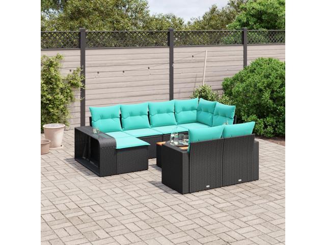 Click here for vidaXL Patio Sofa Set with Cushions Outdoor Furnit... prices