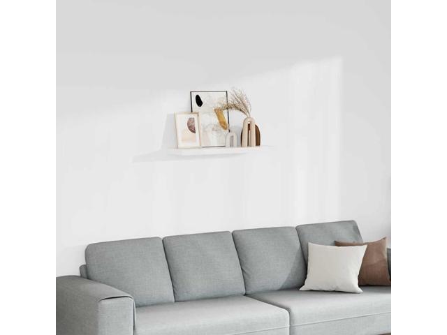 Click here for vidaXL Floating Wall Shelf White 31.5x9.3x1.5 MDF prices