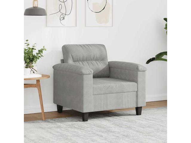 Click here for vidaXL Sofa Chair Accent Upholstered Armchair Ligh... prices