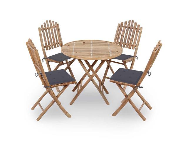 Click here for vidaXL Outdoor Dining Set Natural Bamboo Bamboo  P... prices