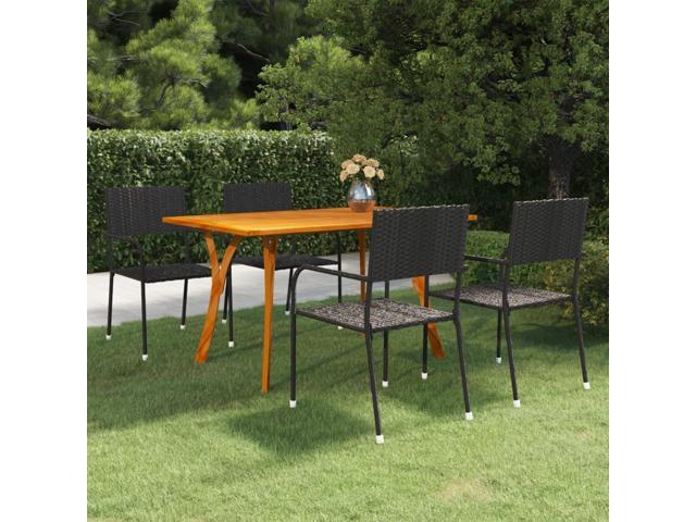 Click here for vidaXL Patio Dining Set Outdoor Dining Set Table a... prices