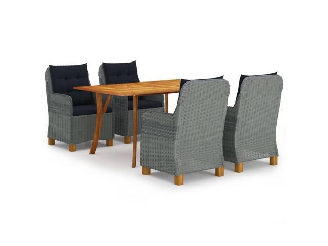 Click here for vidaXL Patio Dining Set Outdoor Dining Set Table a... prices