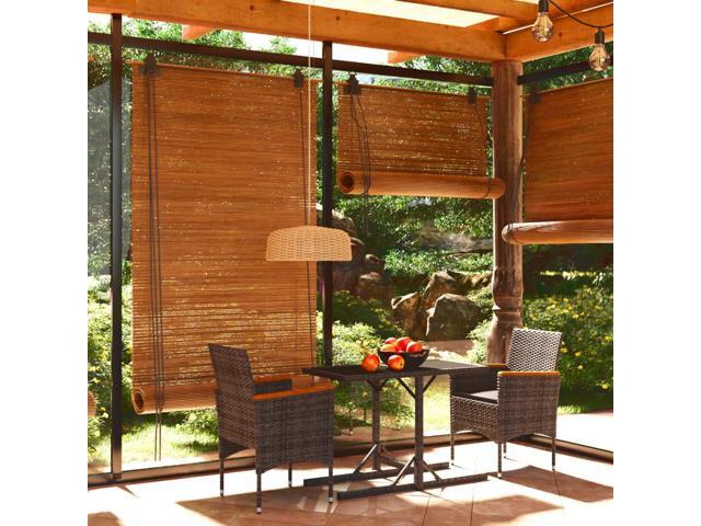 Click here for vidaXL Dining Set Grey  Dark Grey  Natural prices