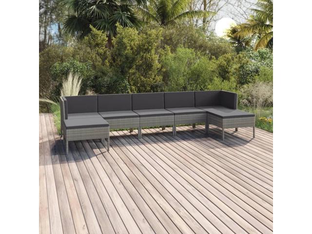 Click here for vidaXL Garden Lounge Set Grey prices