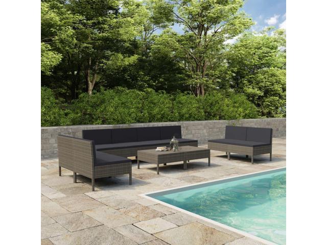 Click here for vidaXL Garden Furniture Set Grey and Anthracite prices