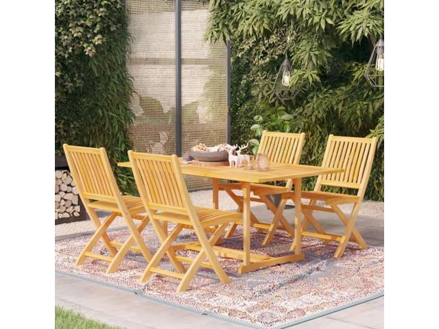 Click here for vidaXL Garden Dining Set Warm Brown Finely sanded... prices