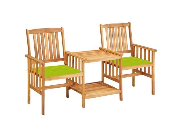 Click here for vidaXL Patio Bistro Set Natural wood color (Acacia... prices