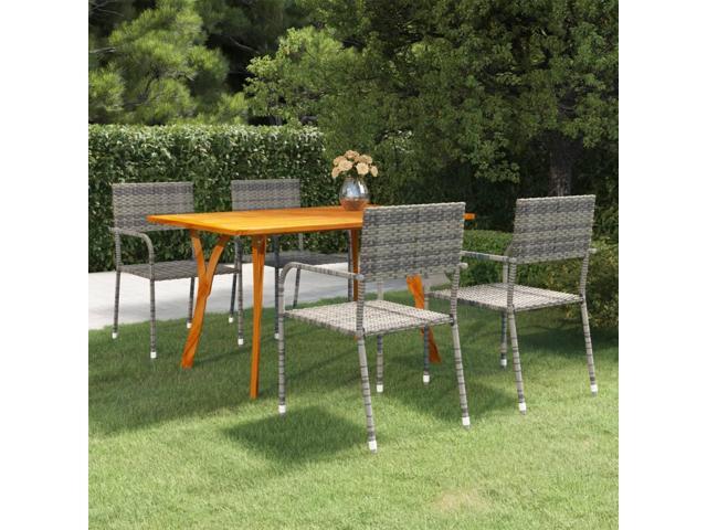 Click here for vidaXL Patio Dining Set Outdoor Set Table and Chai... prices