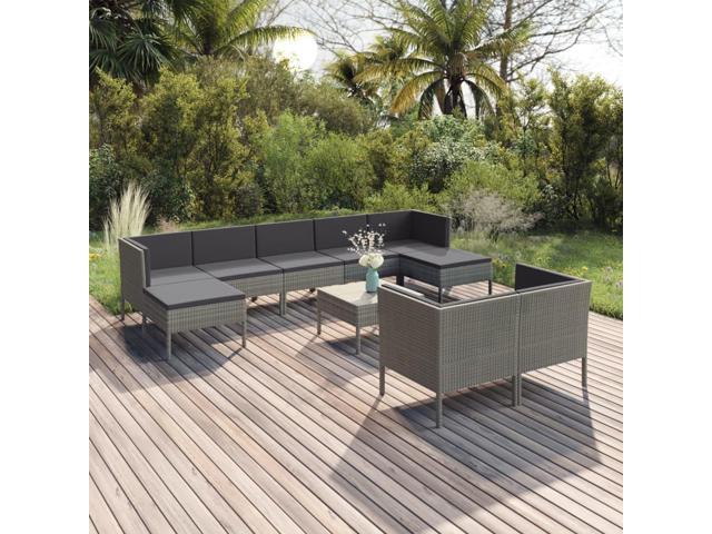 Click here for vidaXL Garden Lounge Set Grey prices