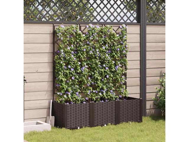 Click here for vidaXL Garden Planter 3 pcs Brown 47.24 x 15.75 x... prices