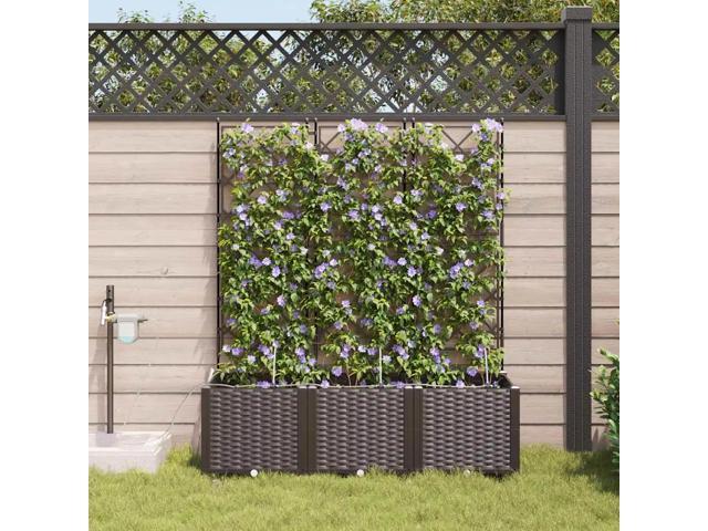 Click here for vidaXL Garden Planter 3 pcs Brown Steel prices