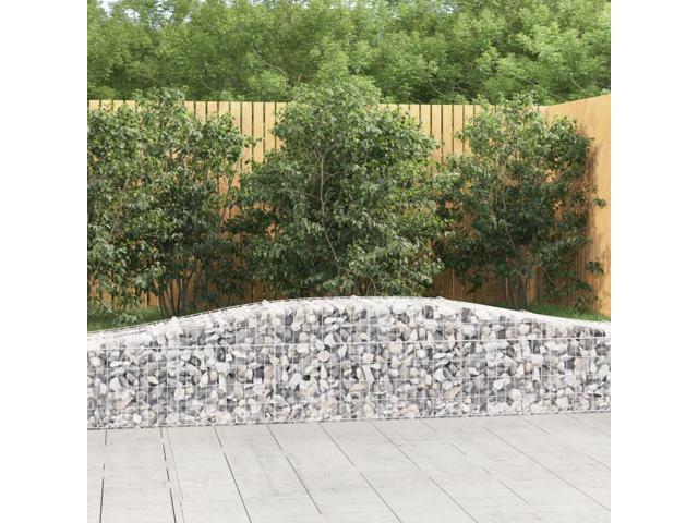 Click here for vidaXL Gabion Basket 7 Pcs Outdoor Garden Arched G... prices
