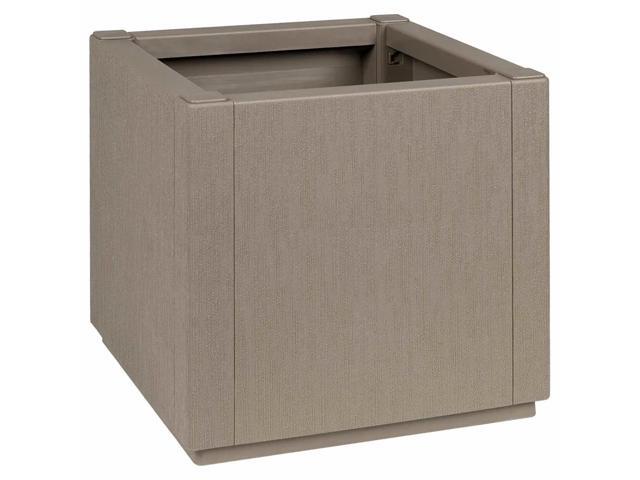 Click here for vidaXL Garden Planter Gray 36 x 36 x 35 cm Polypro... prices