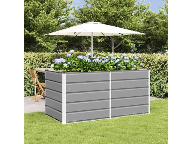 Click here for vidaXL Planter Light Grey 62.99 x 31.50 x 29.53 in... prices