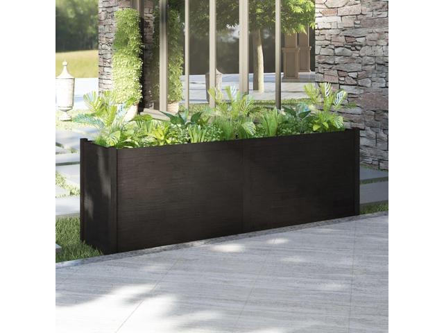 Click here for vidaXL Planter Outdoor Raised Garden Bed Flower Bo... prices