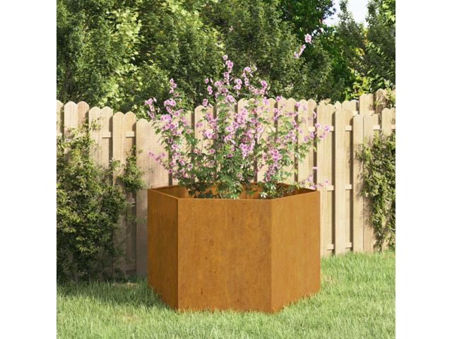Click here for Planter Rusty 23.6x23.6x17.7 Corten Steel - Brown prices