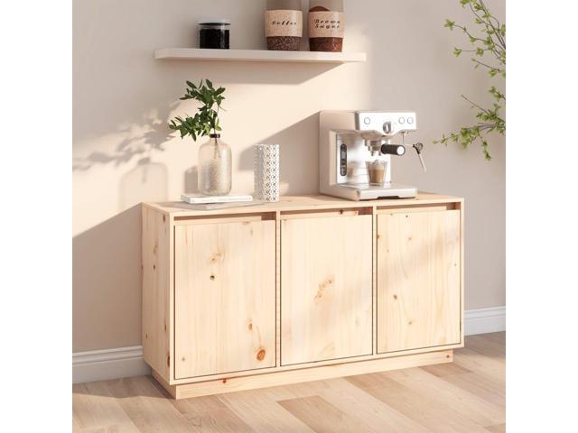 Click here for vidaXL Sideboard Brown Solid pine wood 43.7 in x 1... prices