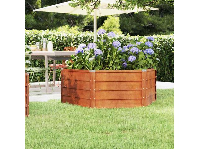 Click here for vidaXL Garden Raised Bed Rusty Corten steel Large... prices