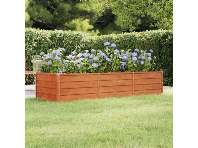 Click here for vidaXL Garden Raised Bed Rusty Corten steel Large... prices