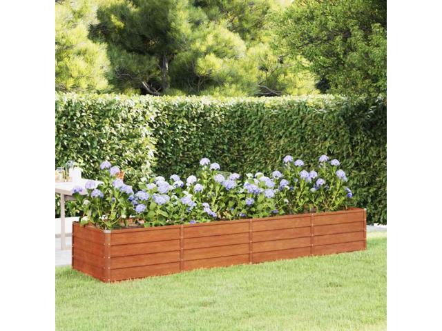 Click here for vidaXL Garden Raised Bed Rusty Corten steel Large... prices