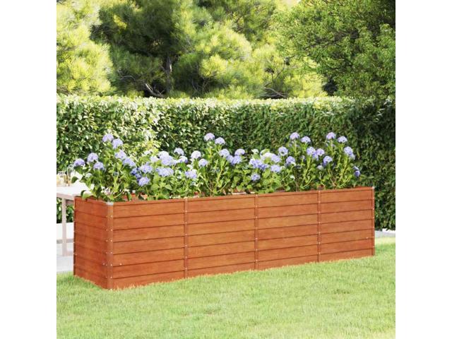 Click here for vidaXL Garden Raised Bed Rusty Corten steel Large... prices