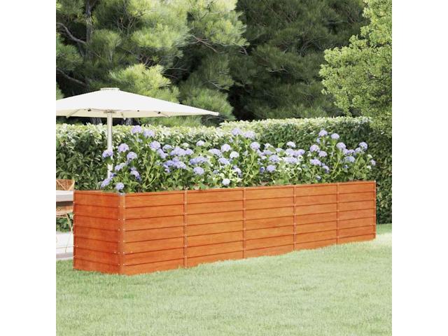 Click here for vidaXL Garden Raised Bed Rusty Corten steel 157.5... prices