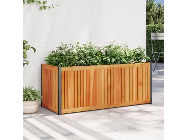 Click here for vidaXL Garden Planter Natural Wood Solid Acacia Wo... prices