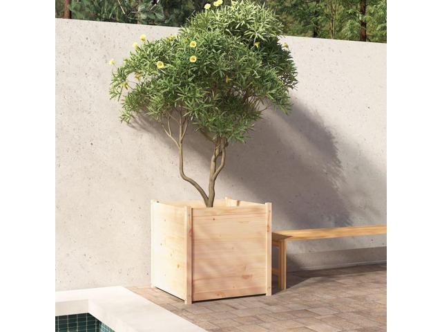 Click here for vidaXL Garden Planter Natural Pine Solid Pinewood... prices