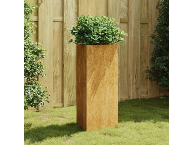 Click here for Garden Planter 15.7x13.6x29.5 Corten Steel - Brown prices