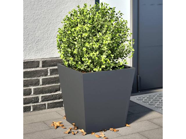 Click here for vidaXL Garden Planter Set of 2 Anthracite Cold-rol... prices