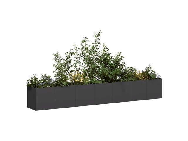 Click here for vidaXL Planter Black Cold-rolled Steel Large Plant... prices
