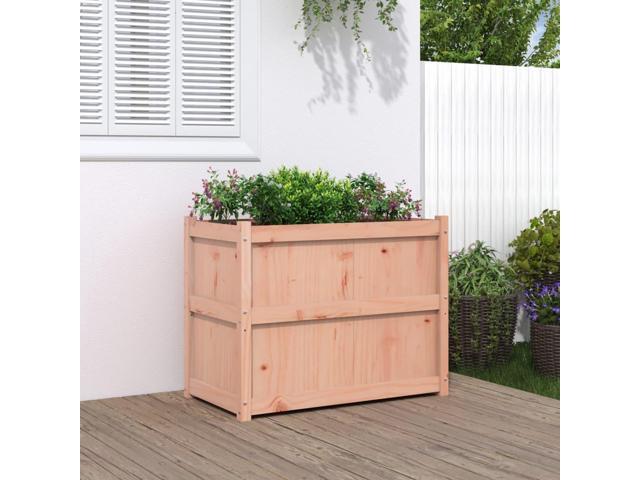 Click here for vidaXL Garden Planter Natural wood Solid douglas w... prices